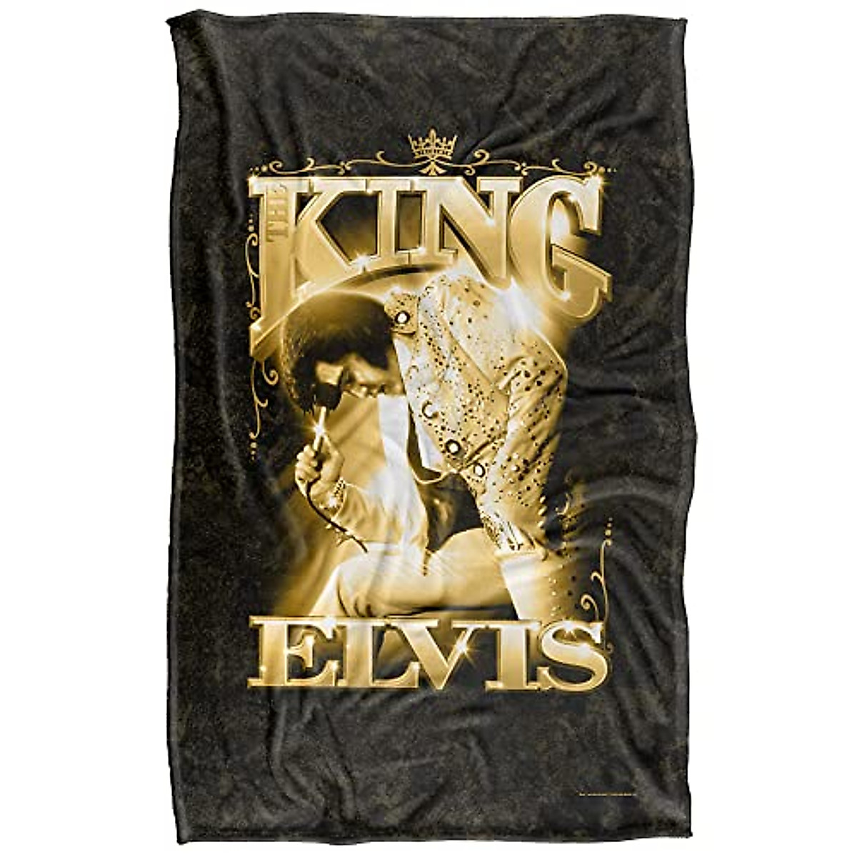 Elvis Presley The King Silky Touch Super Soft Throw Blanket 36" x 58"