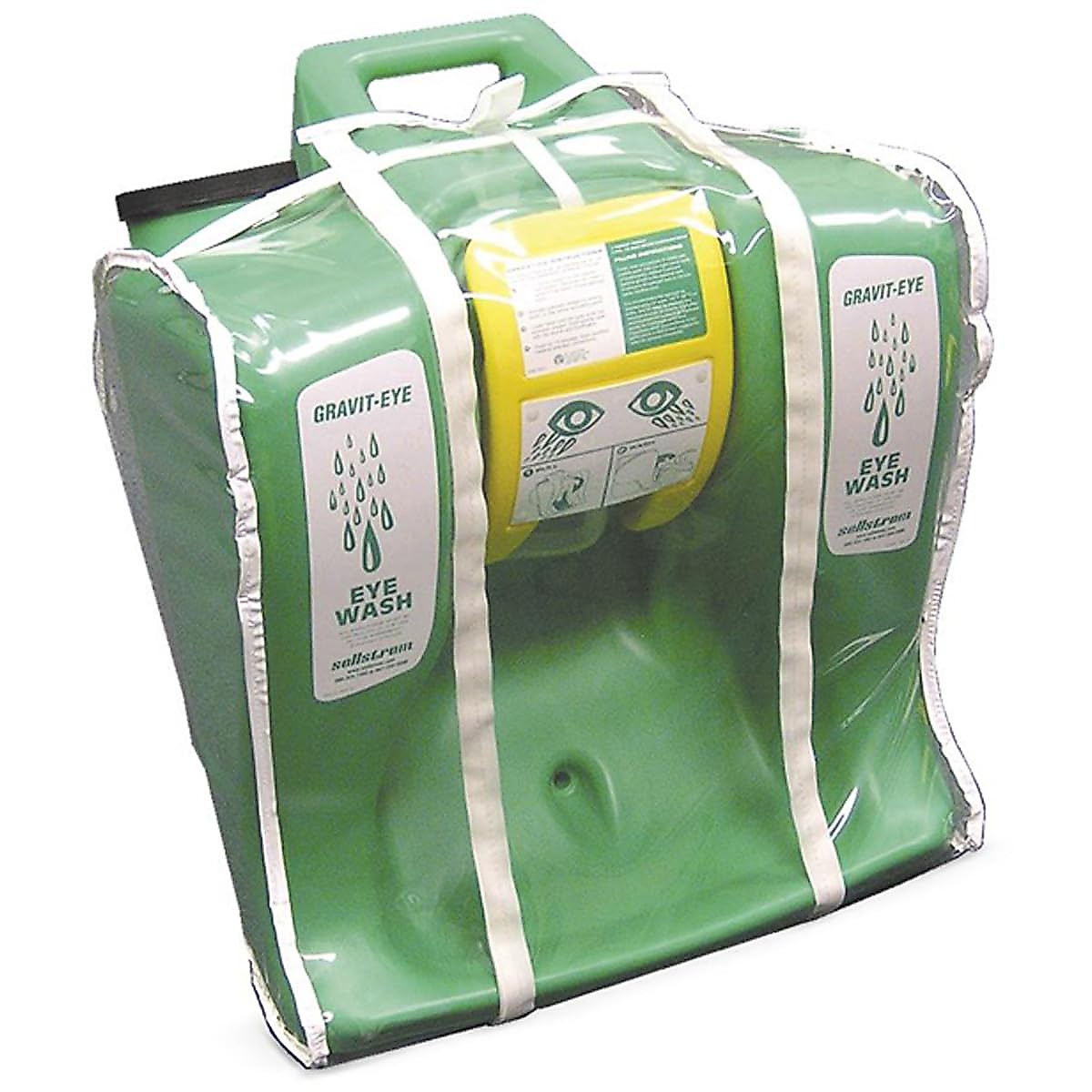 Sellstrom Clear Vinyl Replacement Dust Cover, For 16 Gallon Gravity-Flow Portable Eye Wash Station (Eyewash Station Not Included), S90335