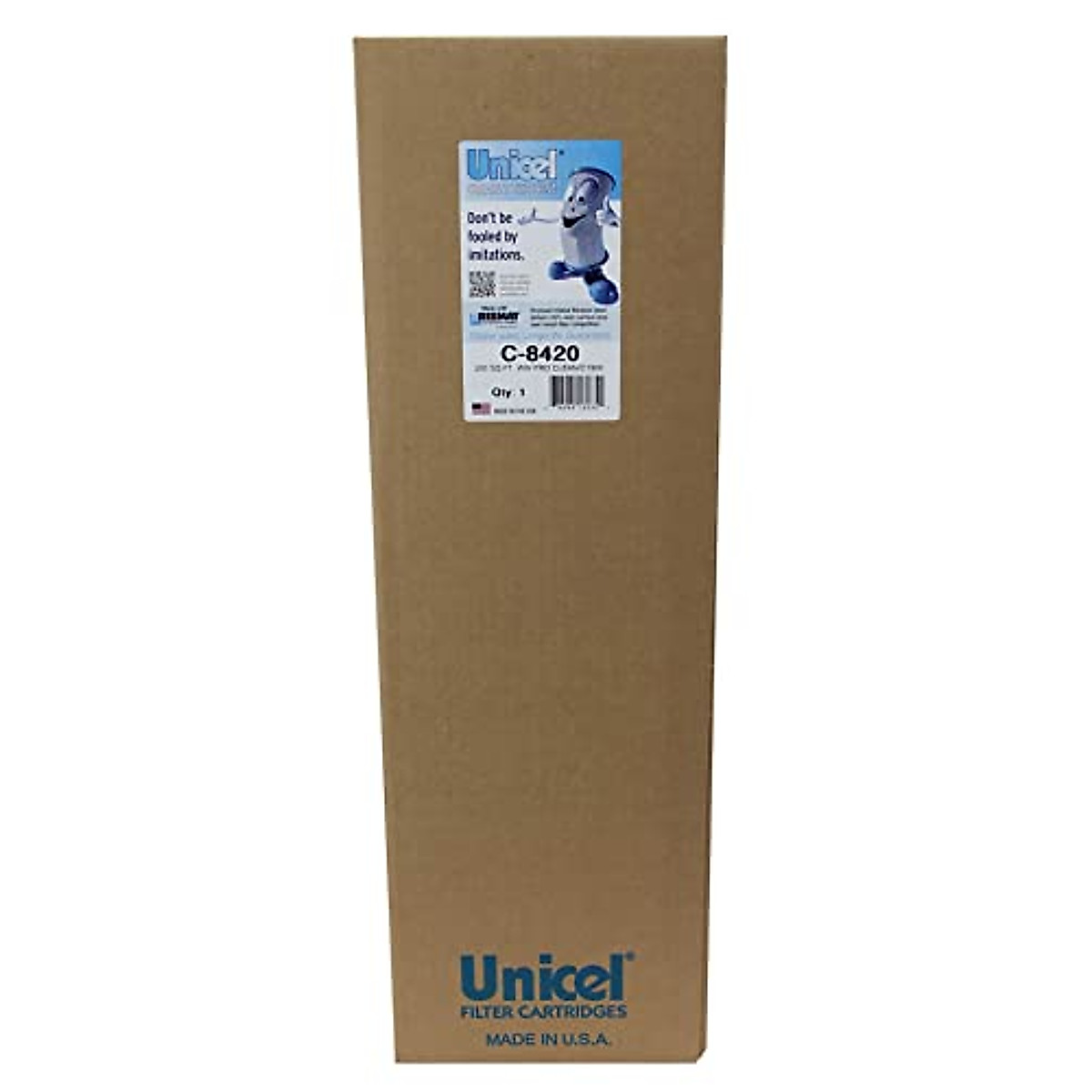 Unicel C8420 Hayward Hot Tub and Spa 8 Inch Filter Pump 200 Square Foot Replacement Cartridge for Hayward and Waterway Plastics Filters