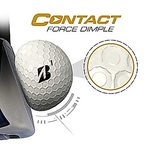 Bridgestone Golf 2021 e12 Contact Golf Balls, White, 2021 Model, One Size, 12 count (Pack of 1)