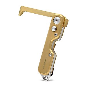 KeySmart SafeTul - Door Opener Tool is An Advance Touchless Key tool made of Premium Material with 4 in 1 No Touch Door Opener Keychain, Button Pusher, Touchscreen Stylus, and Bottle Opener