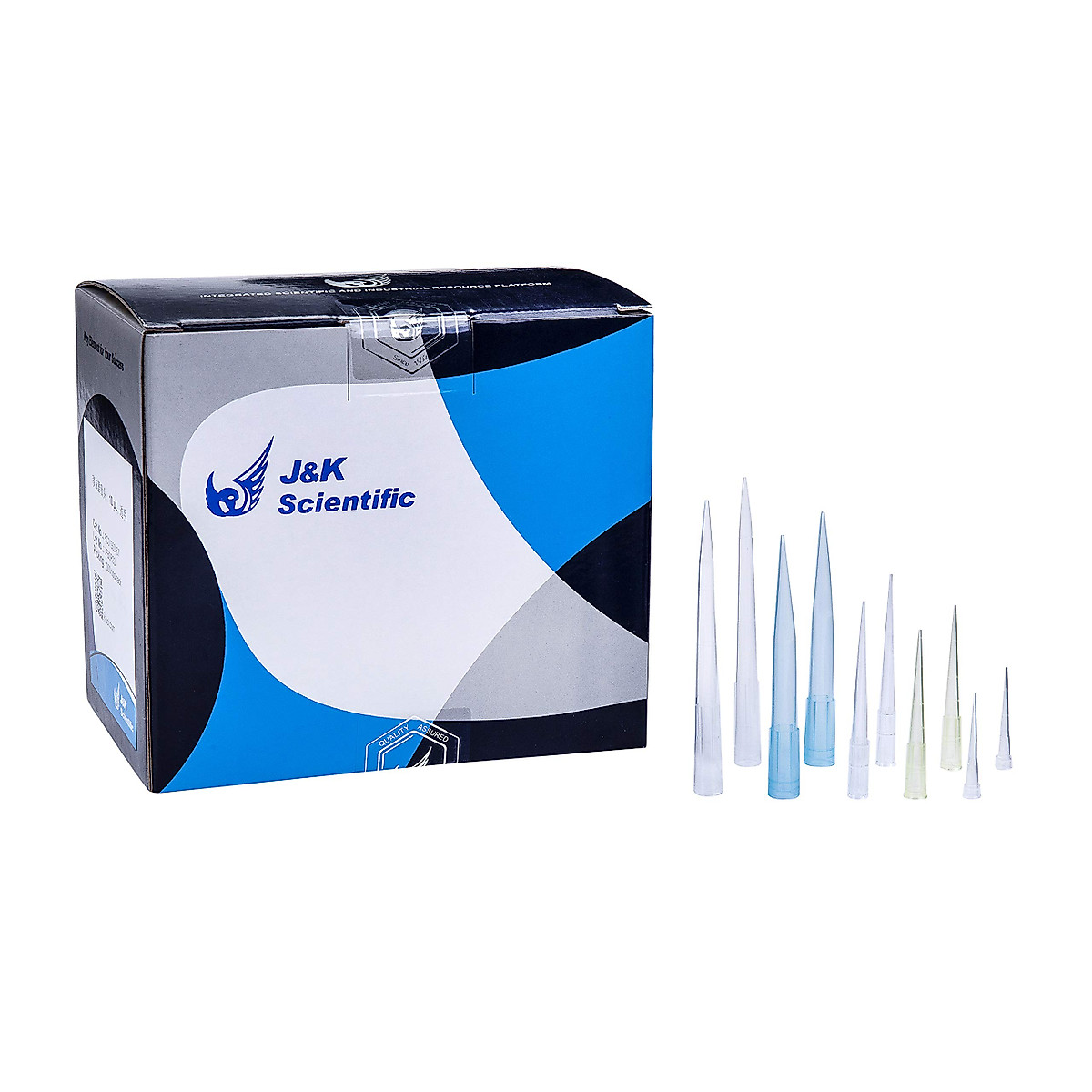 J&K Scientific 1250uL Universal Pipette Tips (Pack of 1000)