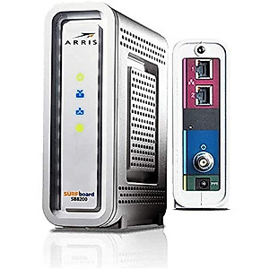ARRlS SB8200 Surfboard Cable Modem Docsis 3.1 Gigabit Cable Modem Works with COX, Xfinity, Spectrum and Many Other (Renewed)
