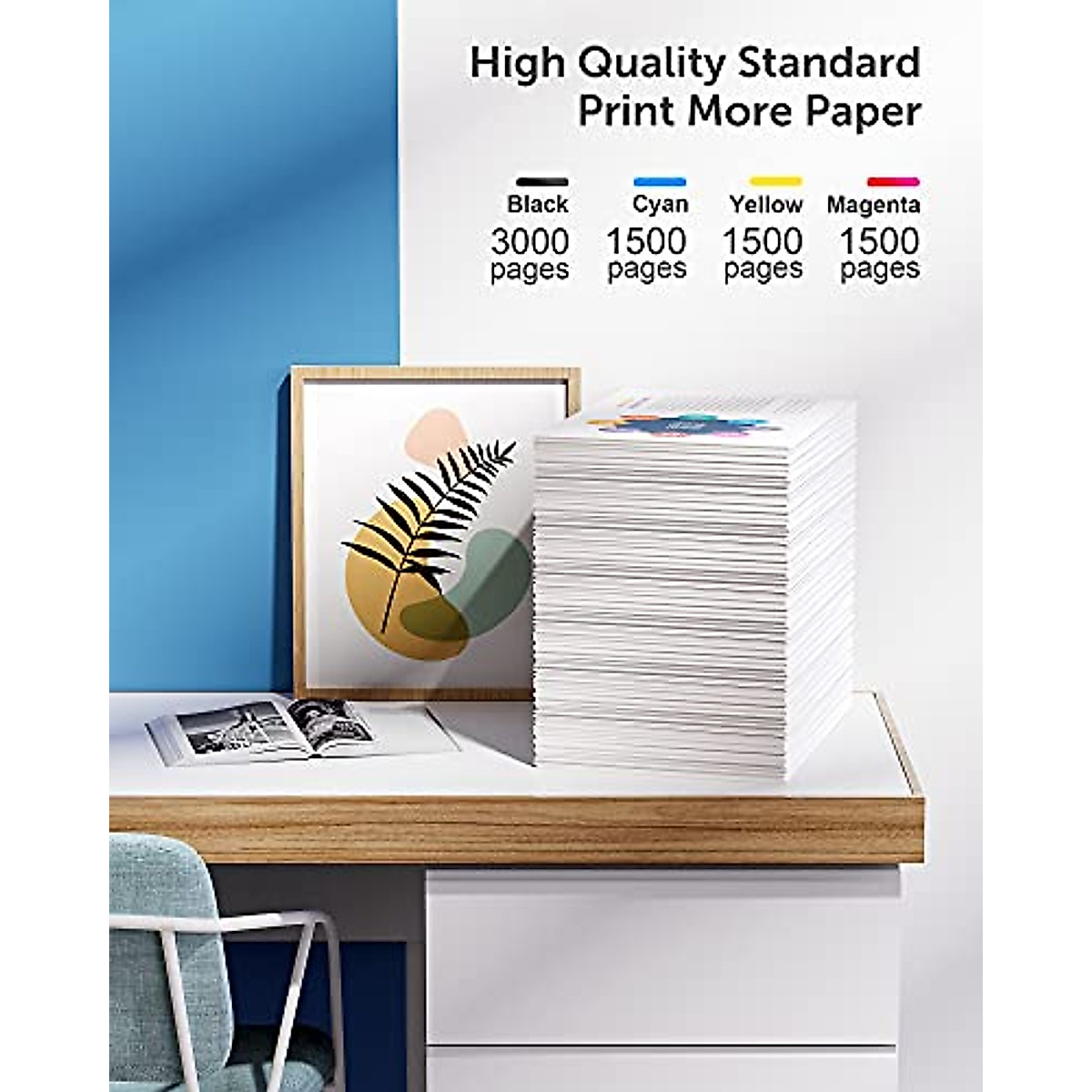 Upgraded Compatible Ink Cartridge Replacement for 3033 LC3033XXL LC3033 LC3035XXL LC3035 Compatible with Brother MFC-J995DW MFC-J805DW MFC-J815DW Printer