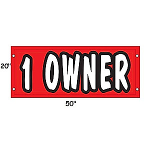 EZ LETTERING FINANCING AVAILABLE BUCKO WINDSHEILD BANNER HEAVY DUTY VINYL WEATHERPROOF 20in x 50in CAR DEALERSHIP AUTOMOTIVE LOT ADVERTISING