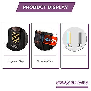 Inktopia 3 Pack Remanufactured Ink Cartridges Replacement for HP 61XL 61 XL (2 Black 1 Tricolor) Used in HP Officejet 4630 4632 4635 Deskjet 1010 2549 2540 3050 Envy 5530 4500 4501 Printer