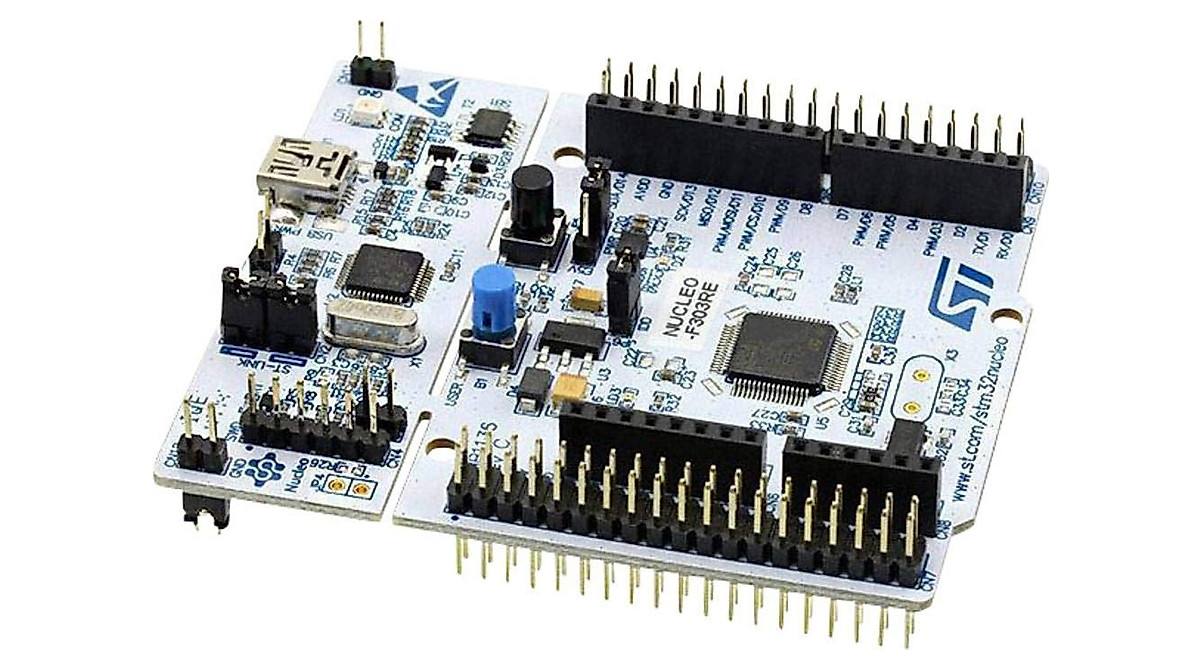 STM32 Nucleo-64 Development Board with STM32F303RE MCU, Supports ...