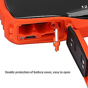 8X HD Children Digital Camera,2 Inch Waterproof TFT HD Digital Camera,12MP&5MP Dual Cameras,Mini Cute Children Toys Gifts for Boys Girls,USB 2.0 Port(Black)