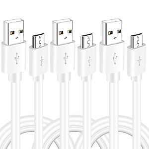 SIOCEN 10FT 3Pack USB Power Extension Cable Cord for WyzeCam,Yi Camera,Oculus Go,Echo Dot Kid Edition,Nest Cam,Kasa Cam,Netvue,Arlo Pro Q,Blink,Furbo Dog, USB Charging Cord for Home Security Camera