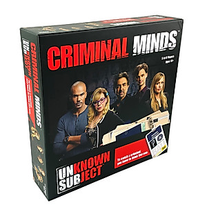 Criminal Minds Unknown Subject Board Games for Adults – Adult Games for Game Night, Social Deduction, Board Games for Family Night, Family Game, Ages 14+, 5-8 Multi-Player Games