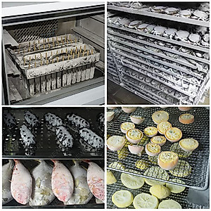 Kolice Commercial 3 Trays Blast Chiller, Blast Freezer, Chest Freezer, Batch Freezer for Hard ice Cream, Chicken, Fish, Dessert, Pastry, etc. -31°F