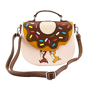 Loungefly Disney Chip and Dale Donut Snatchers Crossbody Bag