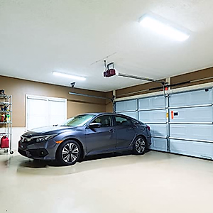 Lithonia Lighting FMLWL 24 840 Low-Profile LED Flush Mount Ceiling Light, Wraparound Lighting Fixture for Kitchen, Laundry Room, Garage, and More, 2-Foot, 4000K Cool White