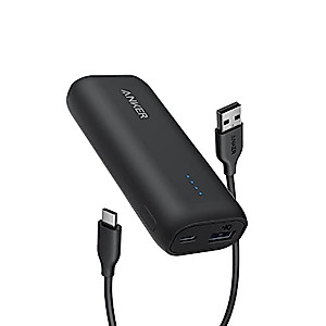 Anker 321 Power Bank (PowerCore 5K), 5,200mAh Portable Charger, Compatible with iPhone 13 and 12 Series, Samsung, Google Pixel, LG, and More
