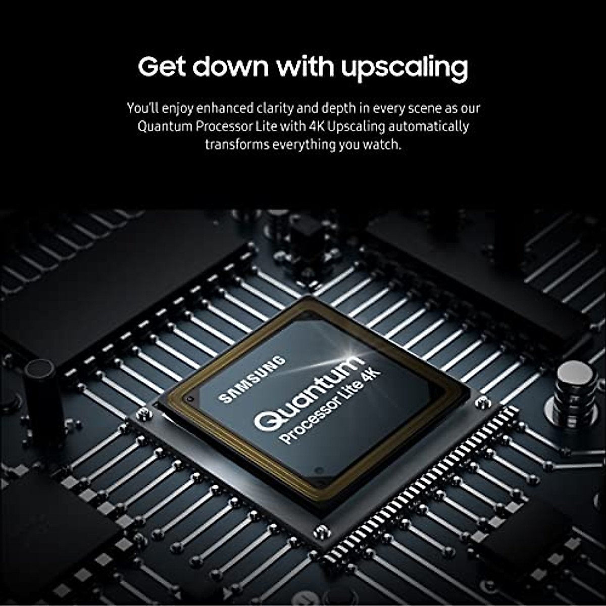 SAMSUNG 65-Inch Class QLED 4K Q60C Series Quantum HDR, Dual LED, Object Tracking Sound Lite, Q-Symphony, Motion Xcelerator, Gaming Hub, Smart TV with Alexa Built-in (QN65Q60C, 2023 Model),Titan Gray