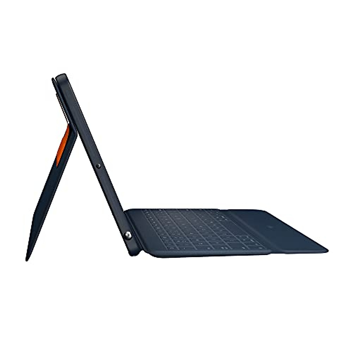 Logitech Rugged Combo 3 iPad Keyboard Case with Smart Connector for iPad (7th and 8th Generation) for Education - Classic Blue