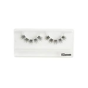 Lilac St - Originals Natural Faux Eyelash Clusters (12mm) - Soft, Natural Look - DIY Lash Extension Wisps - Lightweight & Lifelike - Lasts 10 Days - Cruelty Free, Vegan, Women Founded - 10 Lashes