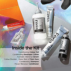 L'Oreal Paris Feria Multi-Faceted Shimmering Permanent Hair Color, C74 Intense Copper, Pack of 2, Hair Dye