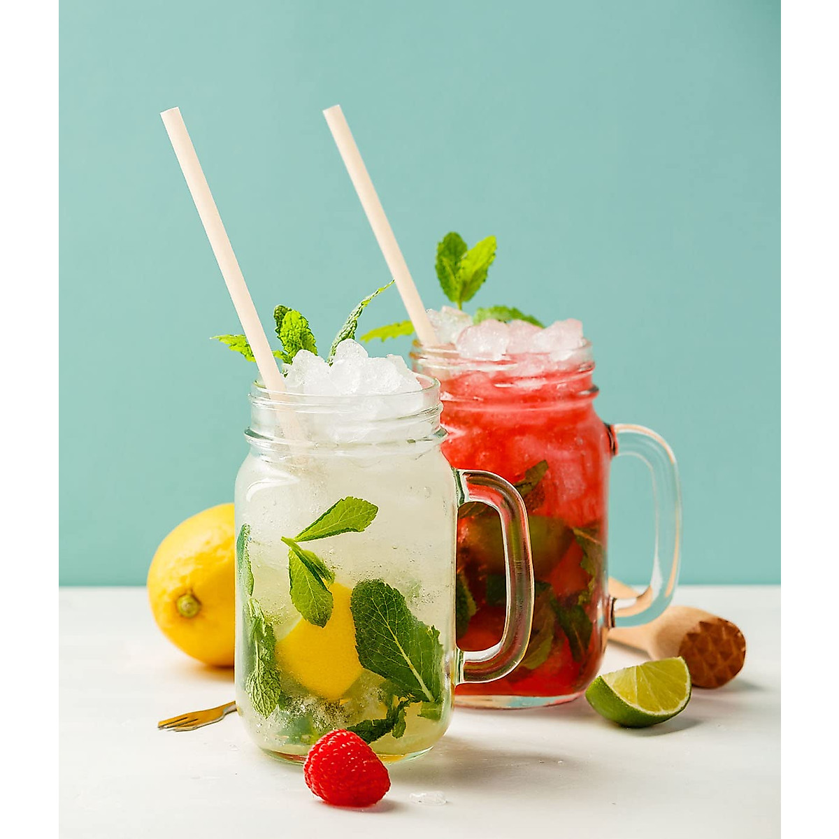 Hardcore Avocado Straws - 100% Biodegradable & Compostable - Made From Avocado Pits