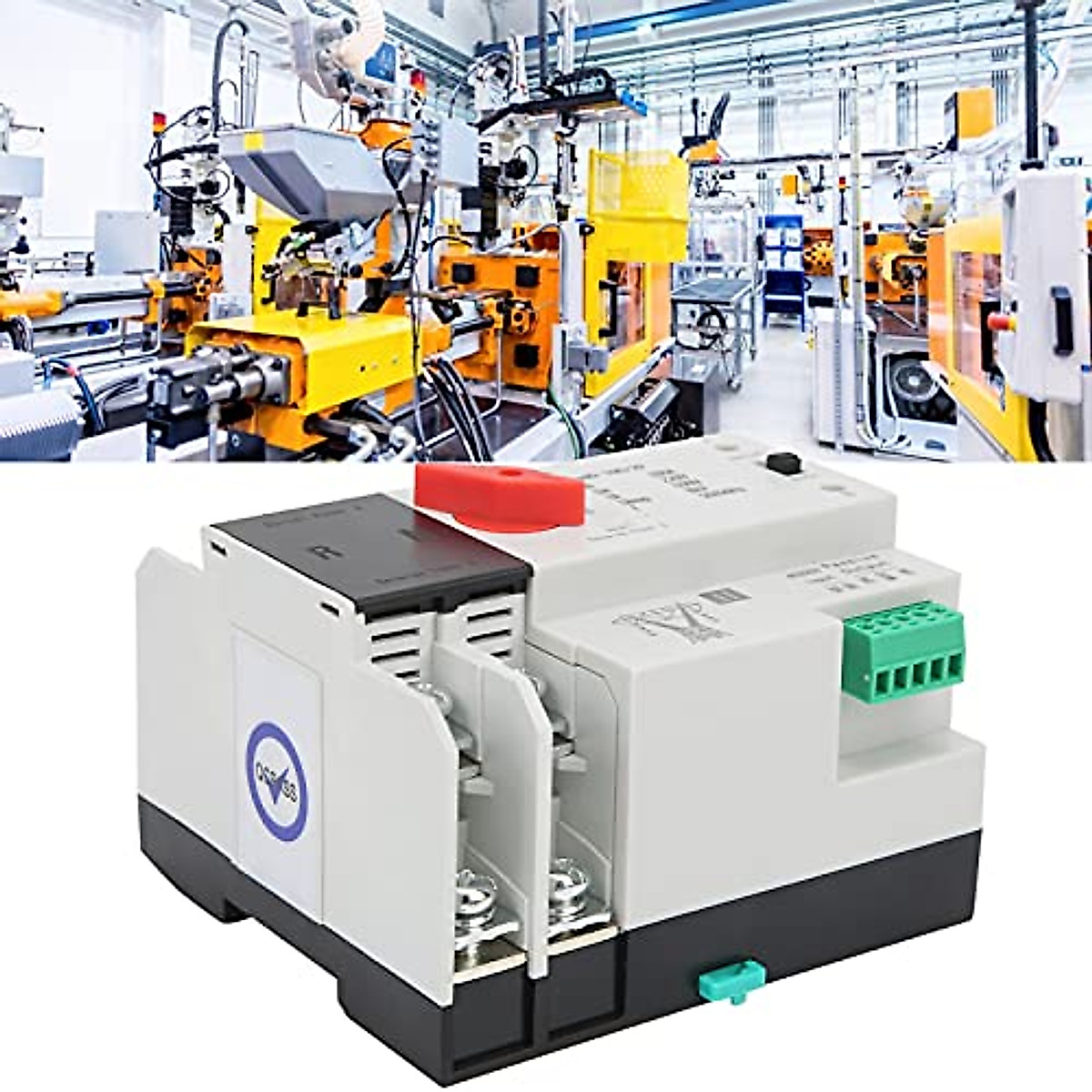 Dual Power Automatic Transfer Switch Dual Power Generator Changeover Switch ZGQ5-100/2P 220V Self Cast Conversion