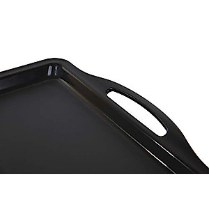 Mintra Home Durable Serving Tray (1pk, Black)