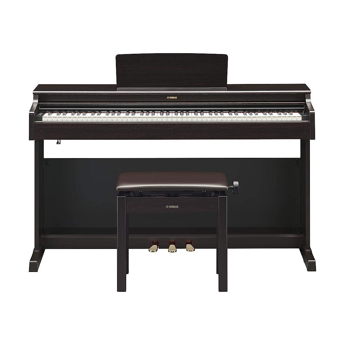 Yamaha YDP164 Arius Series Piano with Bench, Dark Rosewood