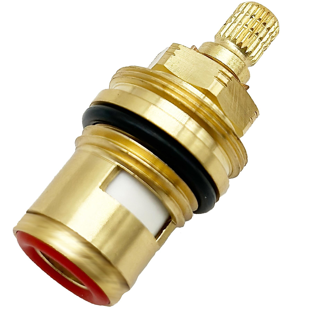 013787-45 Ceramic Cartridge Assembly Fits for T&S Brass Faucets, Pressure 20PSI-125PSI Temperature 40F-140F, Ceramic Cartridge Faucet Filter Replacement - HOT