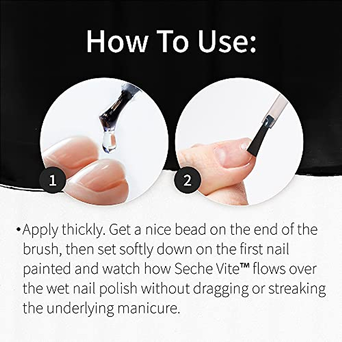 Seche Vite Dry Fast Top Coat - .5 fl oz