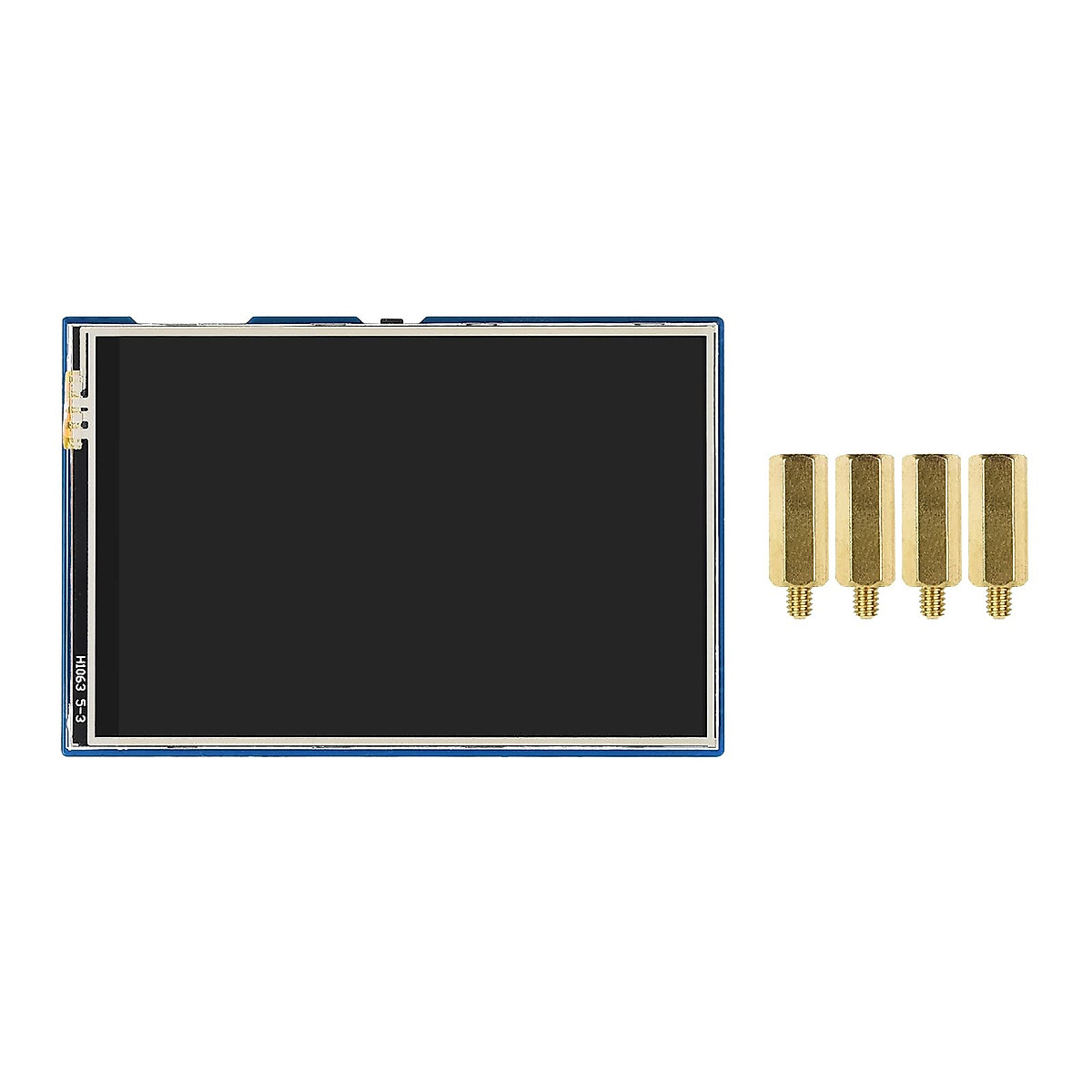waveshare 3.5inch Touch Display Module for Raspberry Pi Pico 65K Colors 480×320 Pixels Resistive Touch Controller XPT2046 ILI9488 Driver Using SPI Bus