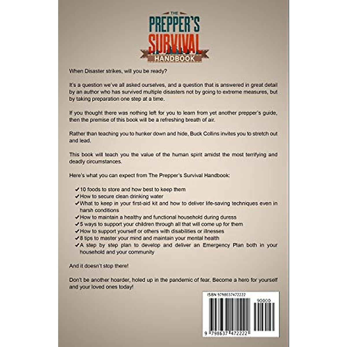 The Preppers Survival Handbook: The Essential Long Term Step-By-Step Survival Guide to the Worst Case Scenario for Surviving Anywhere - Prepper's ... Medicine & First Aid (Survival Tactics 101)