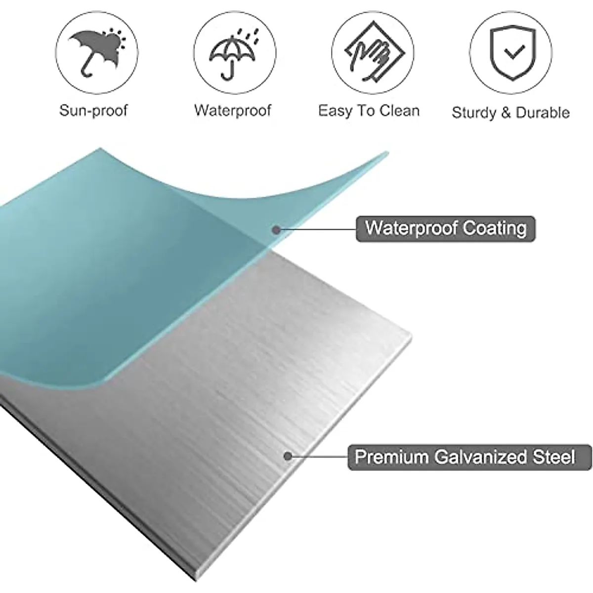 Outdoor Garden Metal Shed 6' X 4' Storage Shed Utility Tool Backyard Lawn Green w/Door