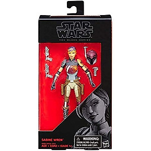 Star Wars The Black Series Sabine Wren Action Figure, 6"