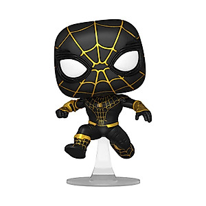 Funko Pop Spiderman No Way Home (Masked) GITD Chase Figure (AAA Anime Exclusive) Black