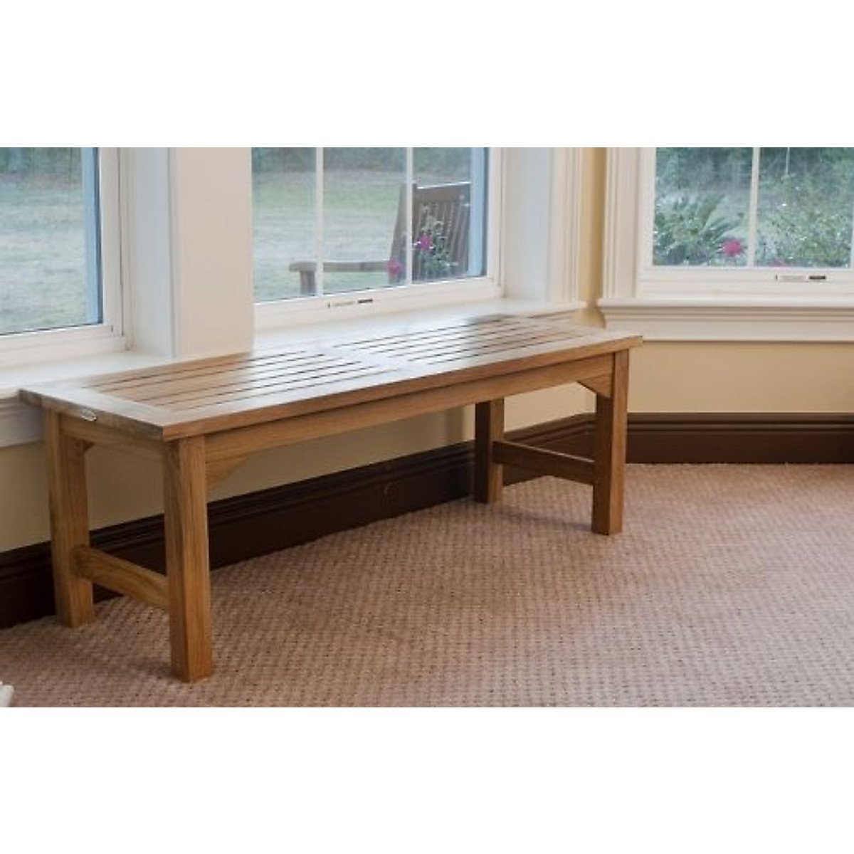 4 Ft Teak Shower Bench