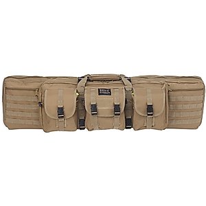 Bulldog Cases Tactical Double Rifle Case, 43", Tan