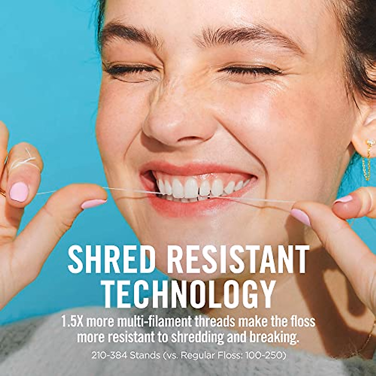 Reach Waxed Dental Floss for Plaque and Food Removal, Refreshing Mint Flavor, 200 Yards, 1 Count