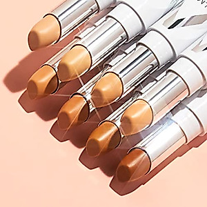 Almay Concealer, Face Makeup, Full Coverage Concealer, Matte Finish, Oil Free, Hypoallergenic-Fragrance Free, Dermatologist Tested, 120 Light, 0.08 Oz