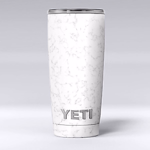 Design Skinz Slate Marble Surface V50 - Skin Decal Vinyl Wrap Kit Compatible with The Yeti Rambler Cooler Tumbler Cups