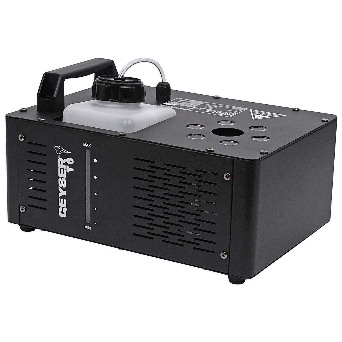 Chauvet DJ Geyser T6 Fog Machine Fogger, RGB Pyrotechnic Light FX+Remote+Fluid