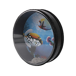 Yibuy Wave Bead Ocean Drum Musical Instruments 8 inch