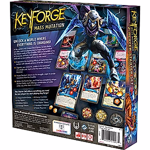 Fantasy Flight Games KeyForge Mass Mutation Two Player Starter Set | Fast-Paced Card Game | Strategy Game for Adults and Teens | Ages 14+ | 2 Players | Average Playtime 45 Minutes