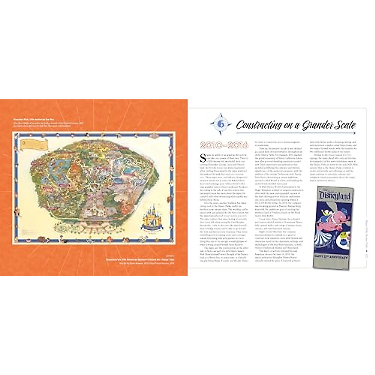 Maps of the Disney Parks: Charting 60 Years from California to Shanghai (Disney Editions Deluxe)