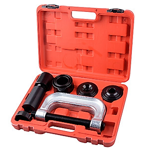 DAYUAN Ball Joint Press & U Joint Removal Tool Kit with 4x4 Adapters for Most 2WD and 4WD Cars and Light Trucks