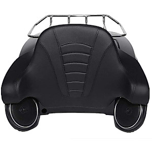 WOWTK King Tour Pack 6.5" Rear Speakers Pod Kit fits for Harley Touring Electra Glide, Street Glide, Ultra Limited, Road Glide Ultra and Tri Glide Models 2014-2023,Left and Right (Black)