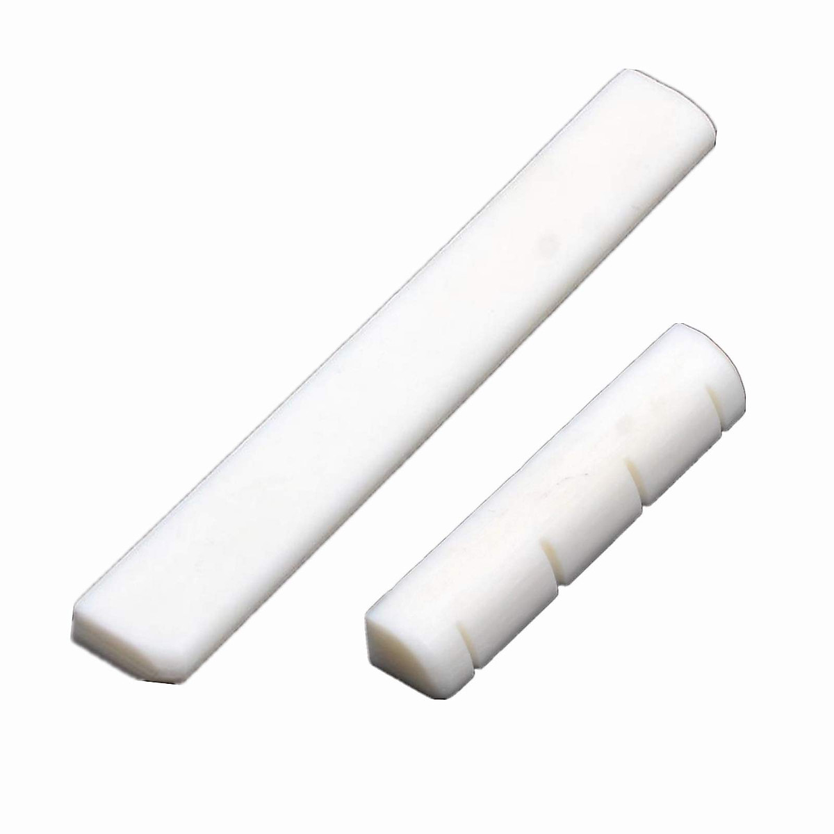 Miwayer Ukulele Real Bone 53mm Bridge Saddle & 35mm Nut for 4 String Ukulele-Regula