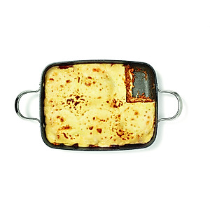 THE ROCK by Starfrit One-Pot 5.3-Quart Rectangular Dish with Lid, 9" x 13", Black