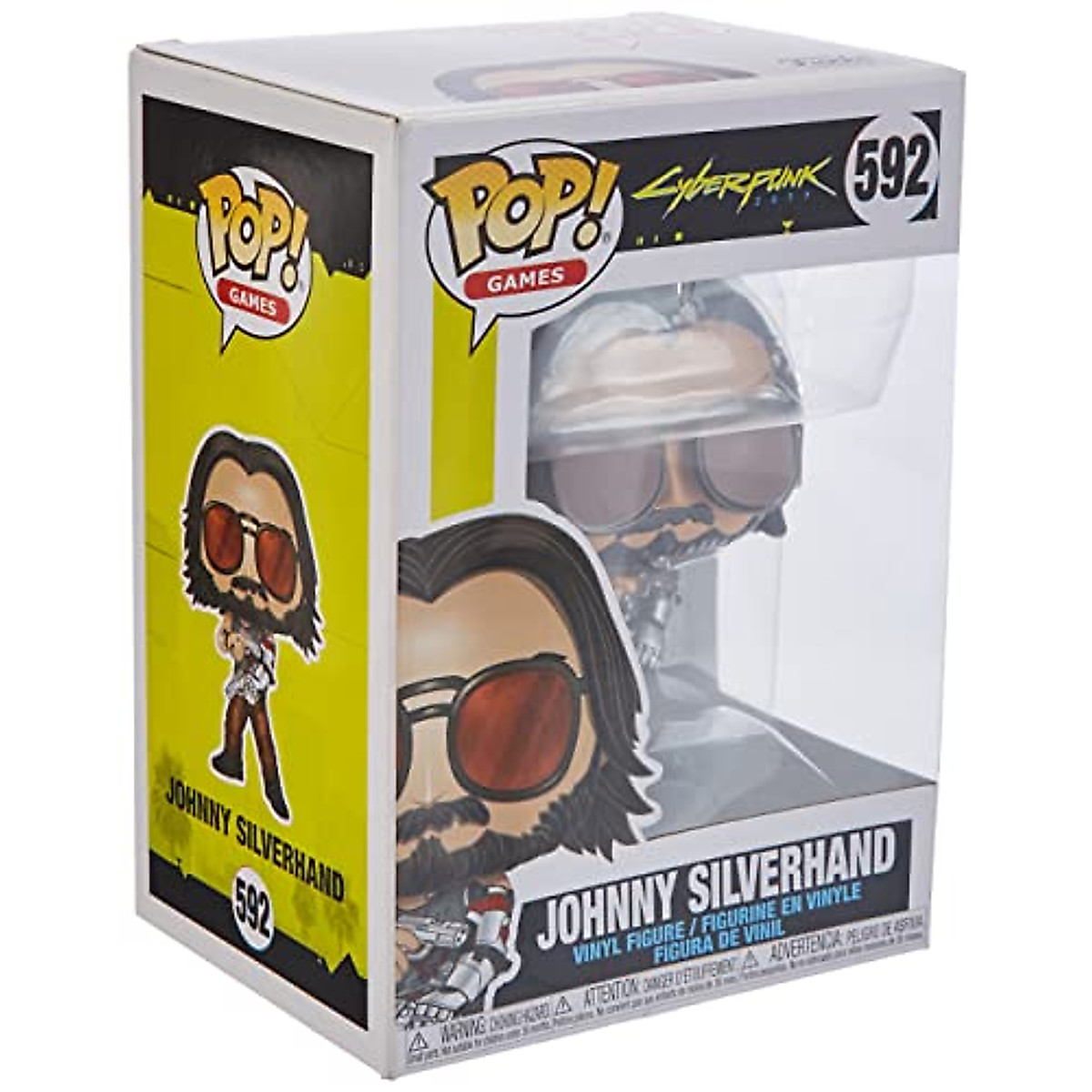 Funko Pop! Games: Cyberpunk 2077 - Johnny Silverhand 2, Multicolor (47522)