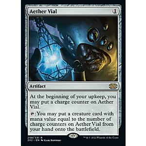 Magic: the Gathering - Aether Vial (298) - Double Masters 2022