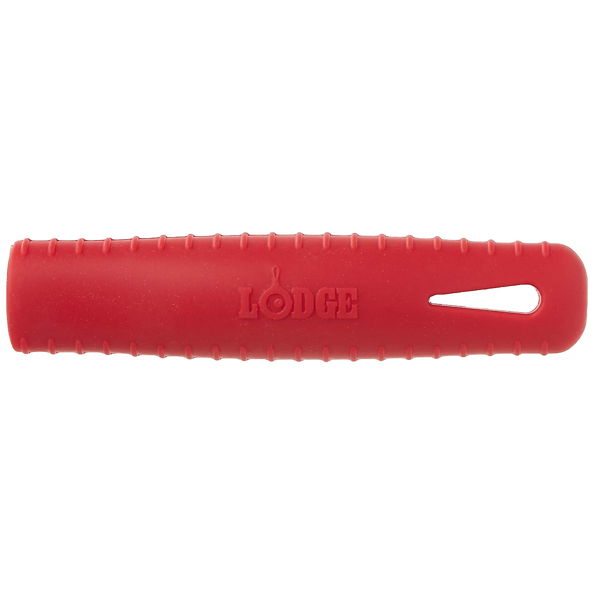 Lodge Silicone Hot Handle Holder - Dishwasher Safe Hot Handle Holder Designed for Lodge Carbon Steel Pan Products - Reusable Heat Protection Up to 500° - Red