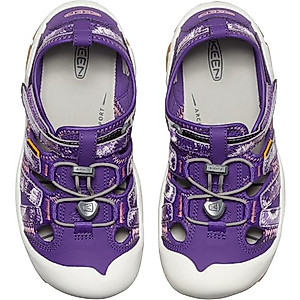 KEEN Knotch Creek Casual Comfortable Sandals, Tillandsia Purple/English Lavender, 8 US Unisex Little Kid